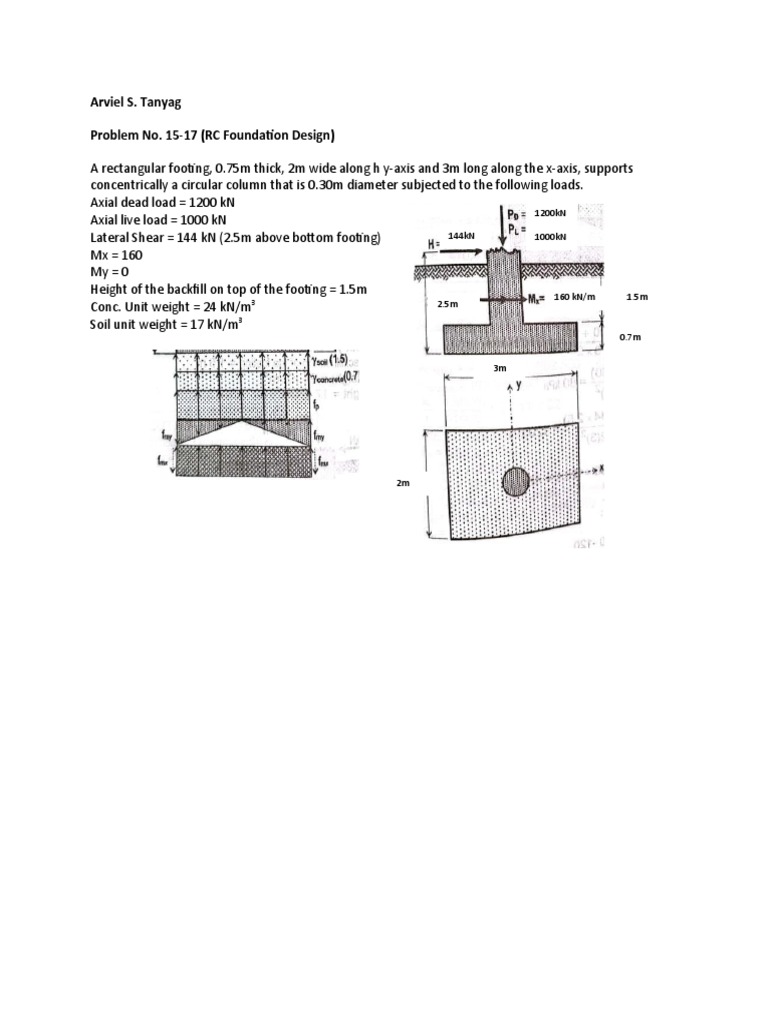 Arviel - q15-17 - RCD Foundation Design | PDF