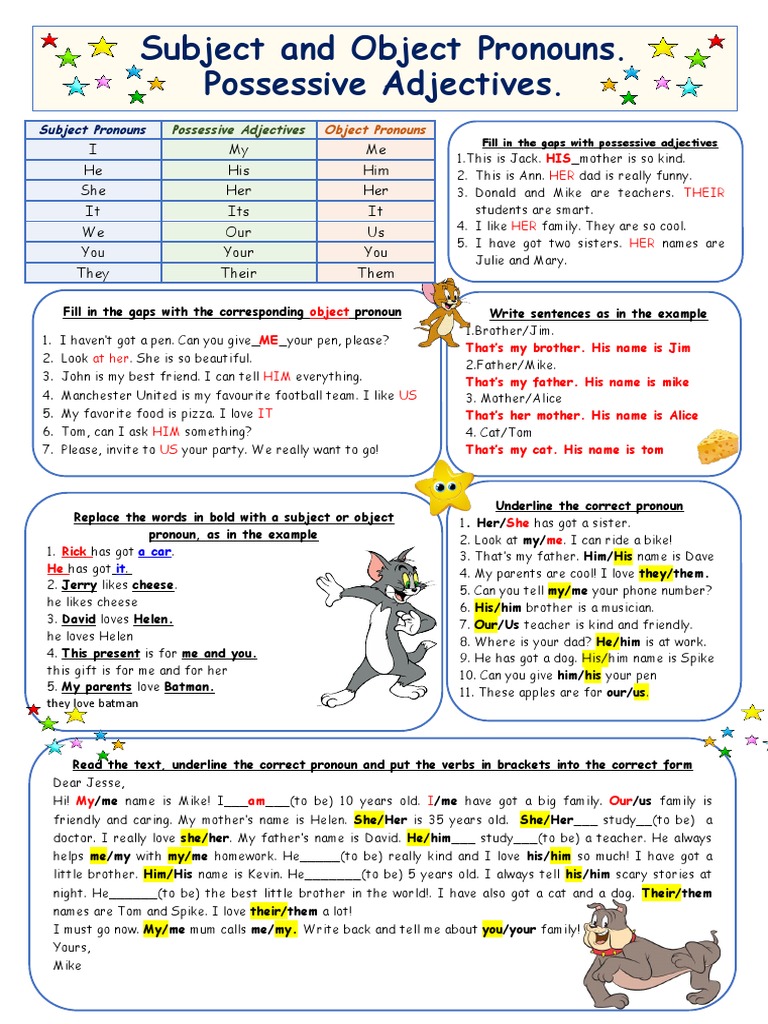 Pronouns REVIEW (1) Guia Resuelta | PDF | Pronoun | Linguistic Morphology