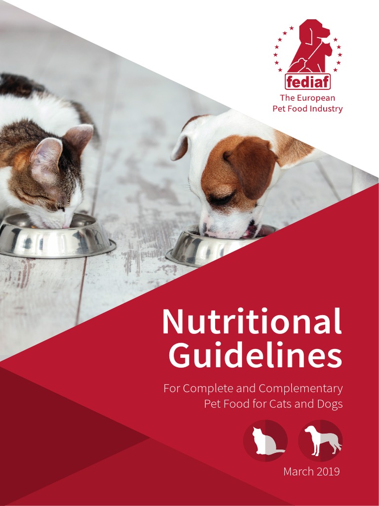 2019 FEDIAF Nutritional Guidelines | PDF | Nutrients | Dog Food