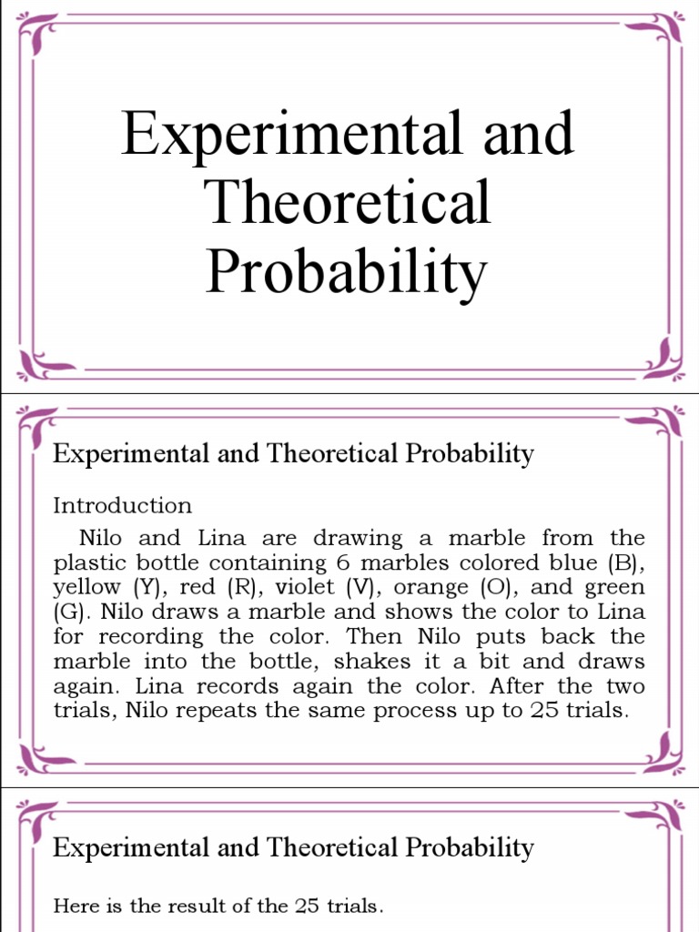 Probability for Math Students | PDF | Probability | Probability Theory