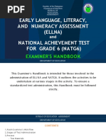 ELLNA Grade 4 Answer Sheet Sample | PDF