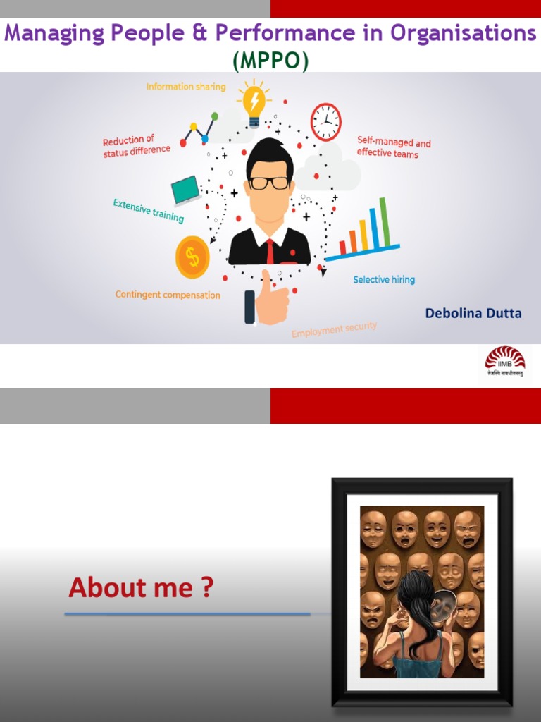 (MPPO) : Managing People & Performance in Organisations | PDF | Human ...