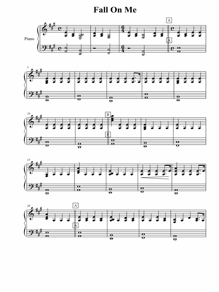Fall On Me | PDF