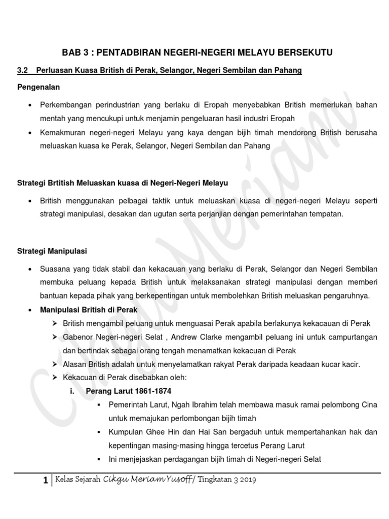 Nota Lengkap T3 Bab 3 2 Perluasan | PDF
