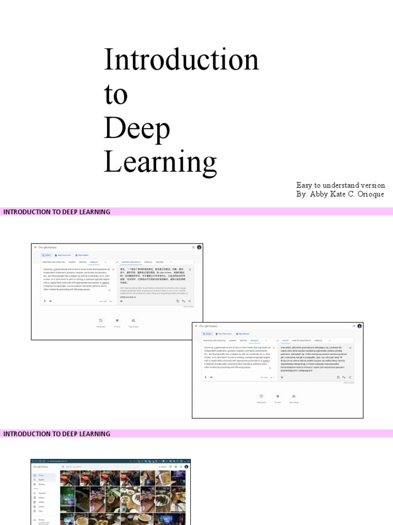 Introduction To Deep Learning | PDF | Deep Learning | Machine Learning