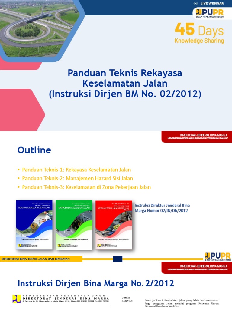 Panduan Keselamatan Jalan Nasional | PDF | Teknologi & Rekayasa