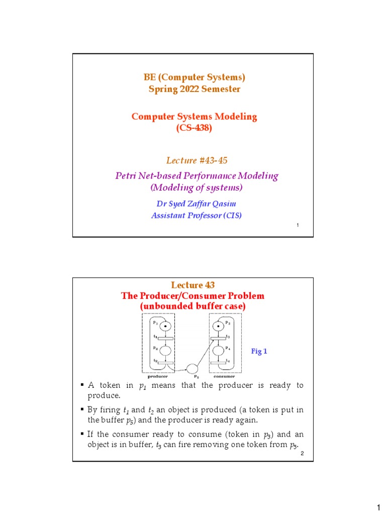 Computer Systems Modeling (CS-438) | PDF | Matrix (Mathematics ...