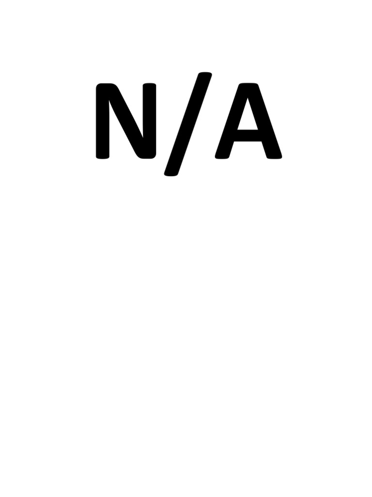 Not Applicable | PDF