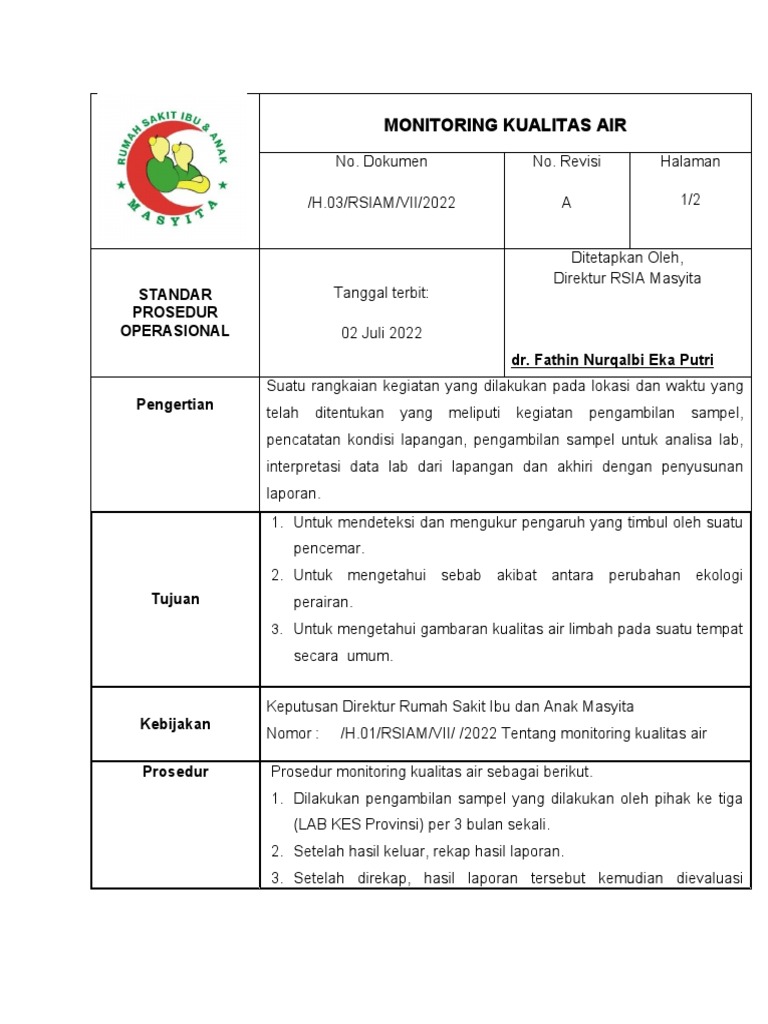 Monitoring Kualitas Air | PDF