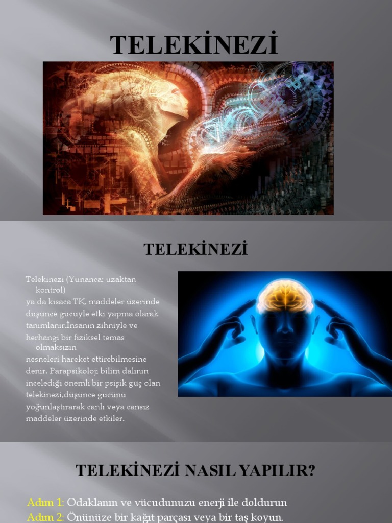 TELEKİNEZİ | PDF
