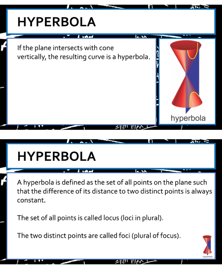 Conic Section - Hyperbola | PDF