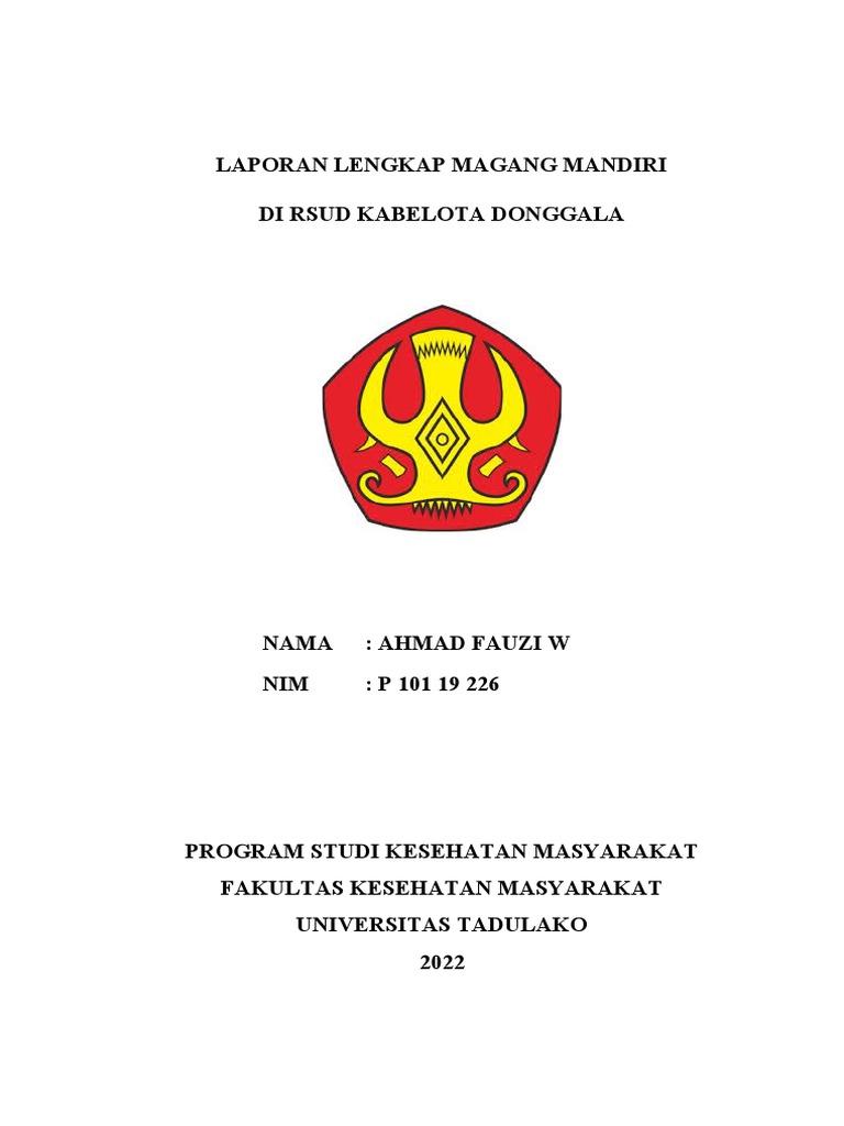 Laporan Magang Mandiri Ahmad Fauzi W | PDF