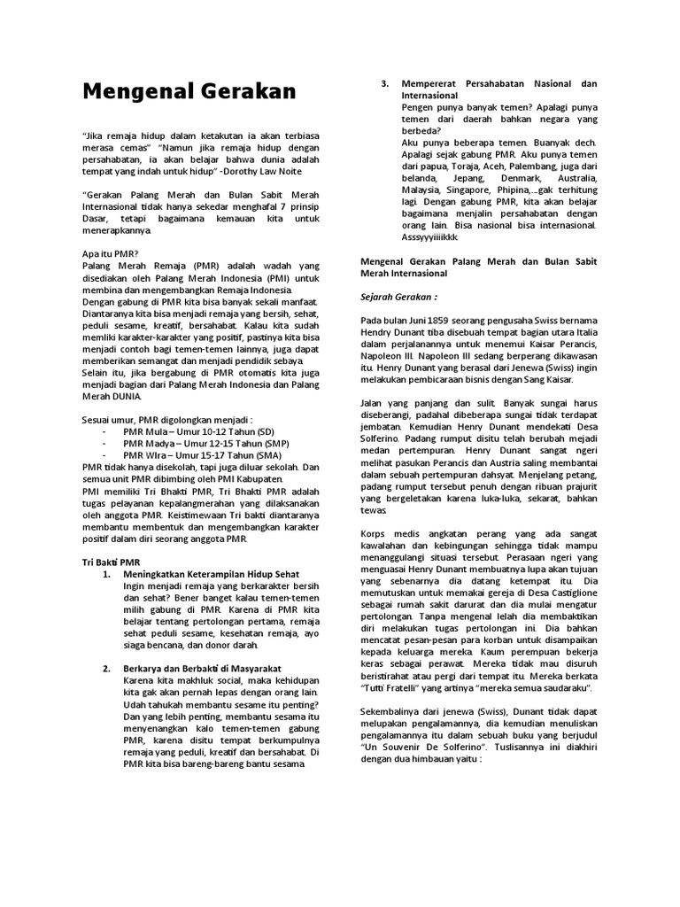 Mengenal Gerakan | PDF