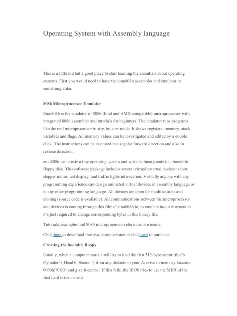 Operating Systems | PDF | Floppy Disk | Operating System