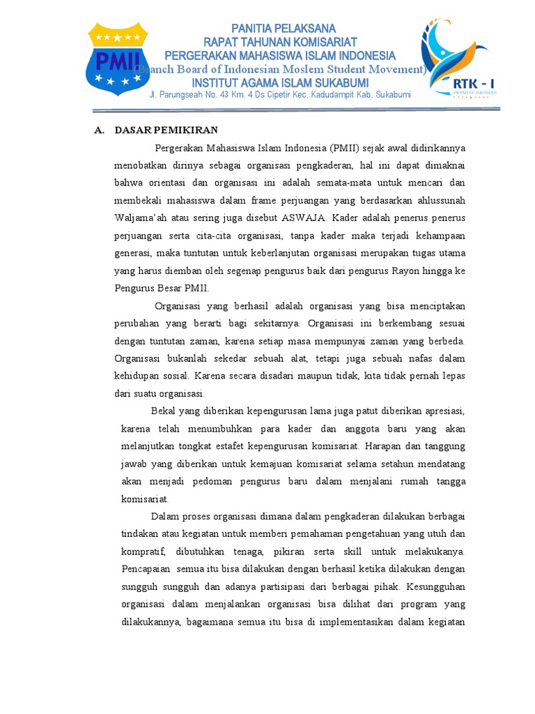 Proposal RTK 2022 | PDF