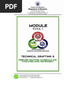 Lesson Plan in Basic Drafting Technology I | PDF | Drawing | Technical ...