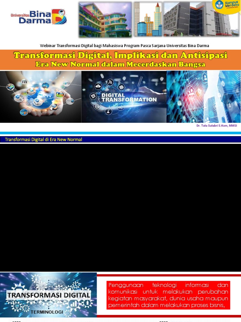 Materi Dr. Tata Sutabri, MMSi. | PDF