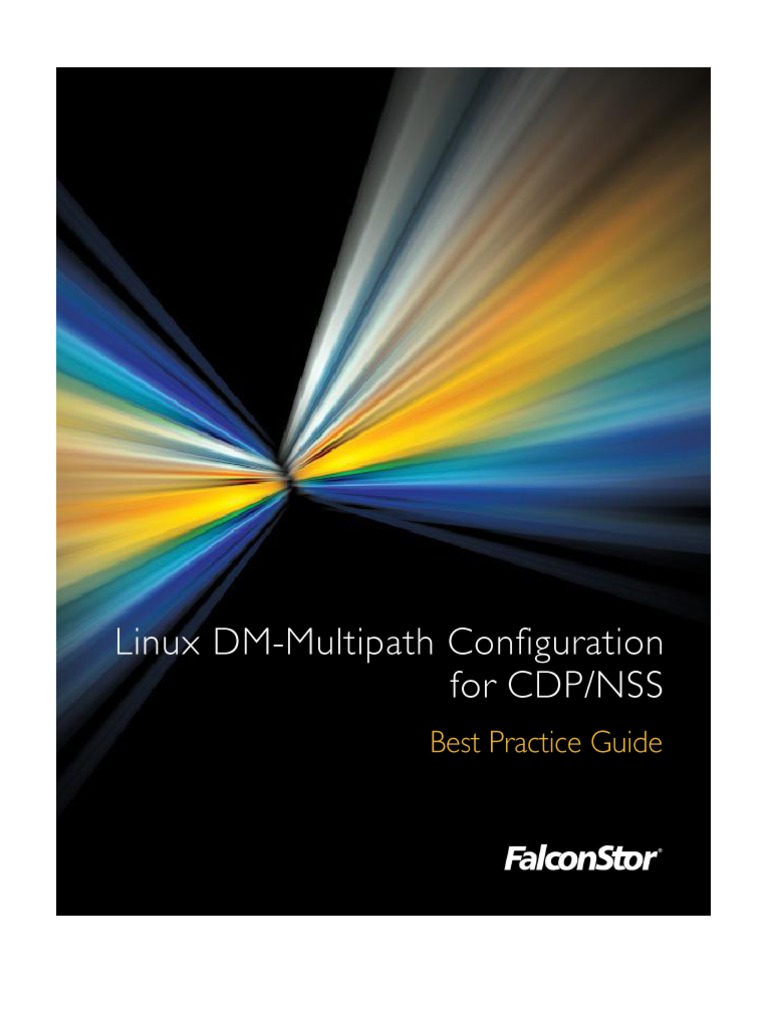 Linux Client Dm Multipath Best Practice For Cdp Nss Pdf Linux