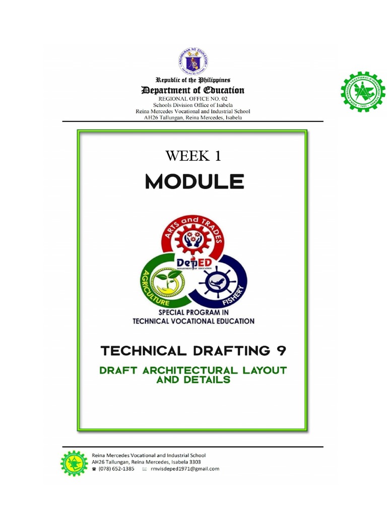 DRAFTING-9_FIRST-GRADING | PDF | Technical Drawing | Drawing