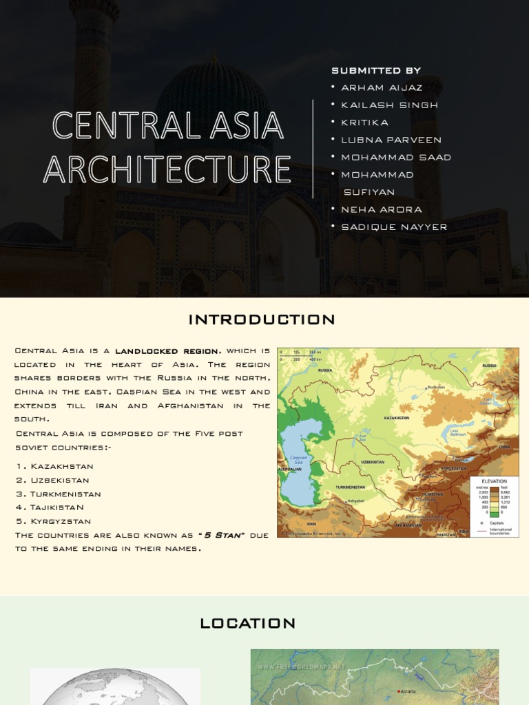 Central Asia | PDF | Architectural Elements | Architectural Design