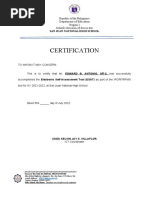 Certificate of Good Moral Character | PDF