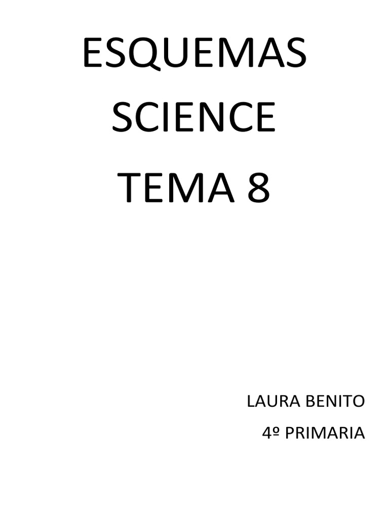 Tema 8 Science 4 Primaria Santillana | PDF | Temperature | Heat
