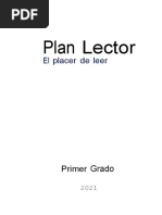 Plan Lector Primer Grado | PDF | Educación primaria | Comprensión lectora