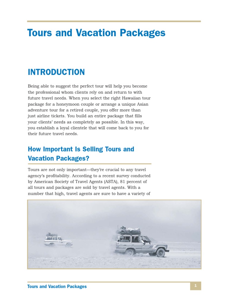 Travel Agents' Guide to Tours | PDF | Travel Agency | Tourism