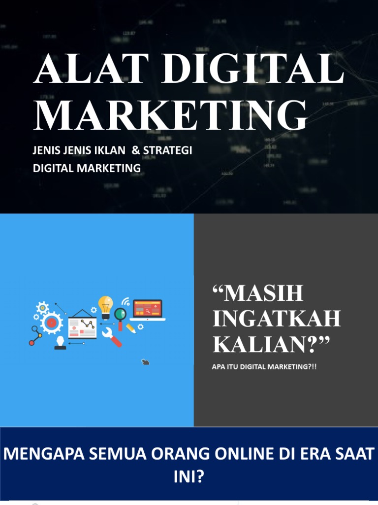 Alat Digital Marketing | PDF