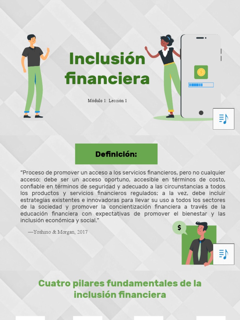 Inclusión Financiera | PDF | Inclusión financiera | Economias
