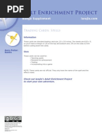 Magic Training Spells + Descriptions | PDF