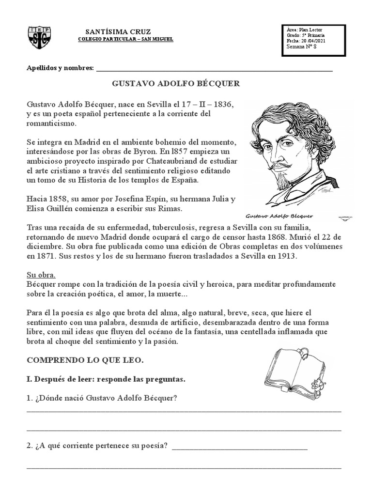 Gustavo Adolfo Bequer 5to | PDF