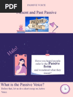 Passive Voice | PDF | Grammatical Tense | Subject (Grammar)