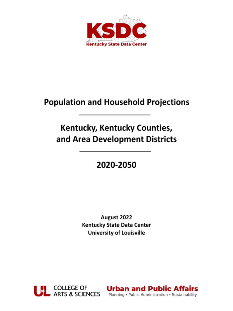 Kentucky Population Projections 2020-2050 | PDF | Kentucky | Race And ...
