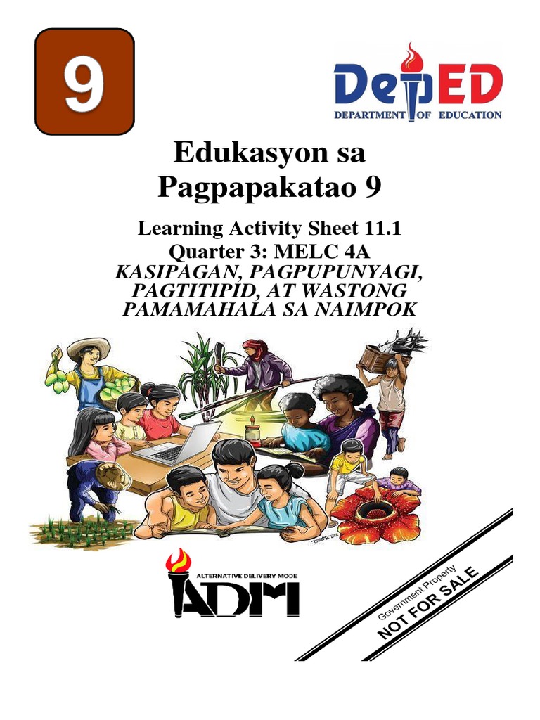 ESP 9 11.1 Q3 Week 3 Final | PDF