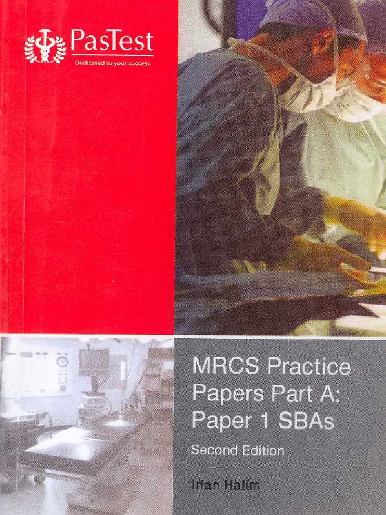 MRCS Practice Paper Pastest PDF | PDF