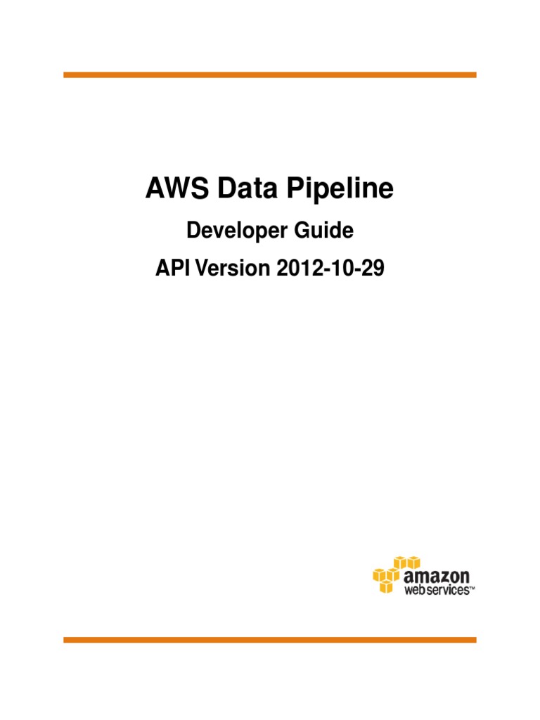 Datapipeline DG | PDF | Amazon Web Services | Command Line Interface