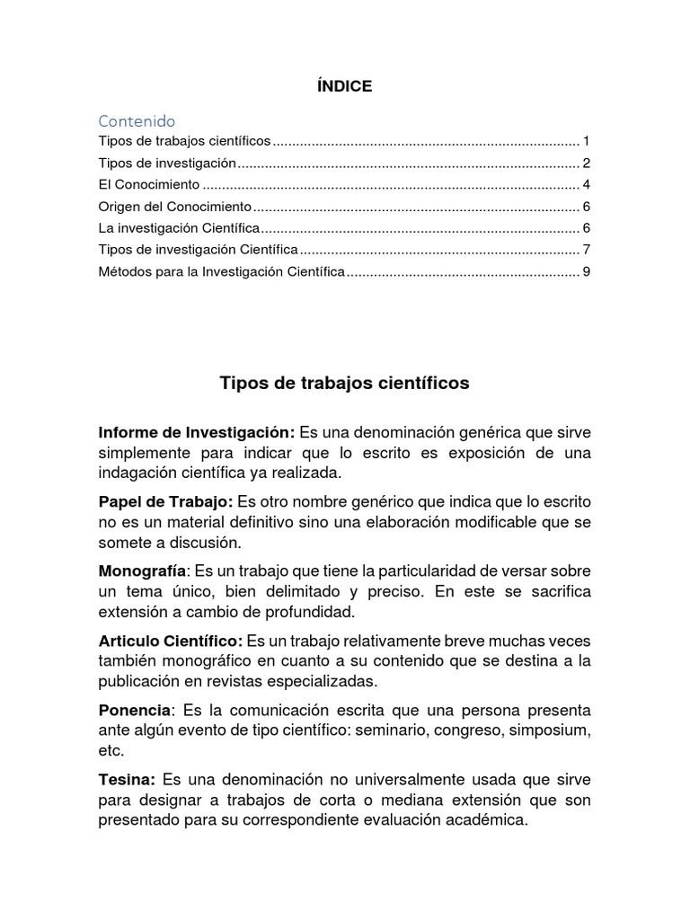 Repaso PP de Seminario de Grado | PDF | Conocimiento | Método científico