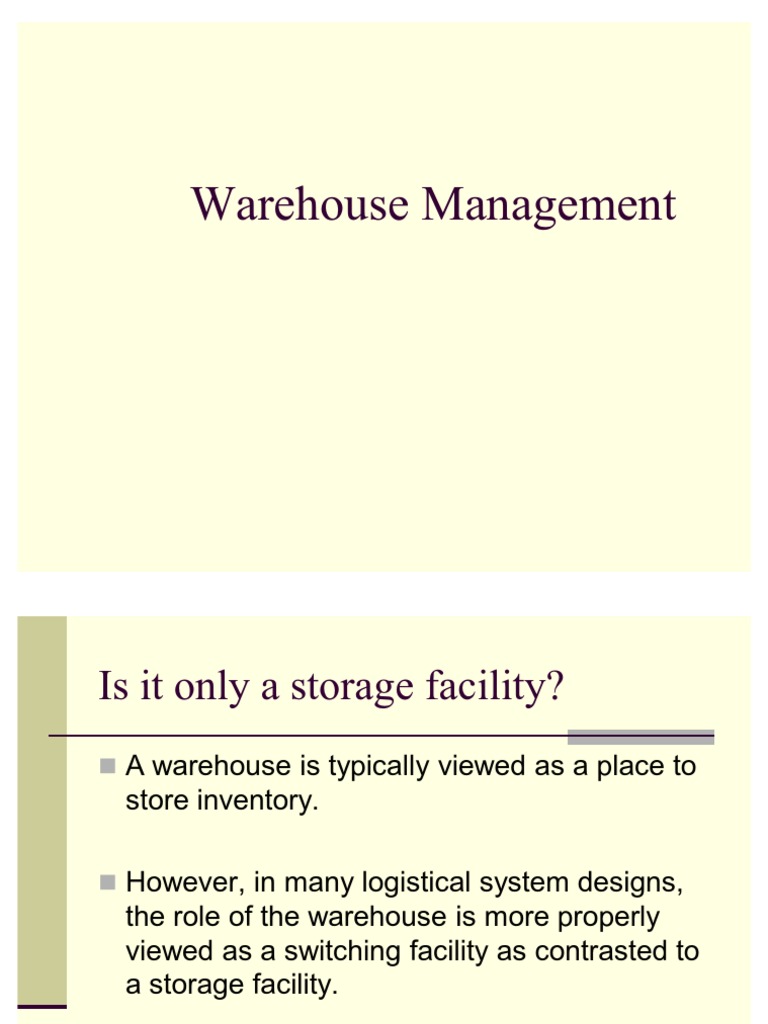 Warehouse Layout Utilization Guidelines | PDF | Warehouse | Inventory