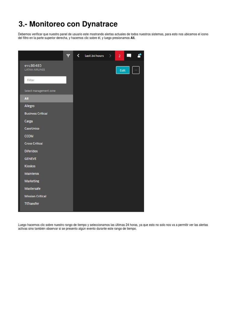 Monitoreo Basico Con Dynatrace | PDF | SQL | Bases de datos