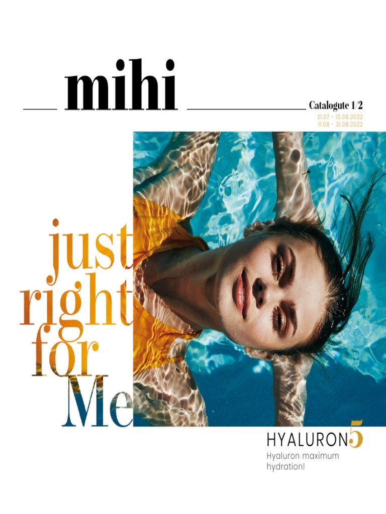 Mihi Catalog 01 2022 en | PDF | Cosmetics | Wrinkle