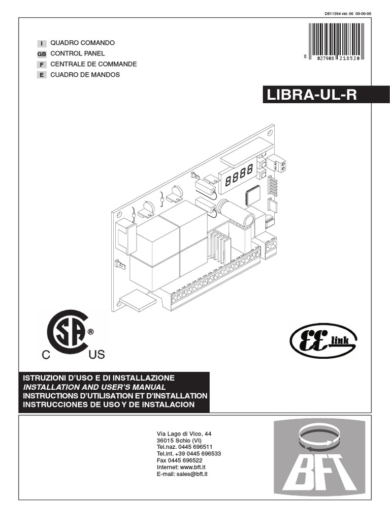 Control Panel Installation Guide | PDF | Electrical Wiring | Automation