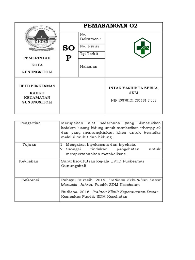 Sop Pemasangan 02 | PDF
