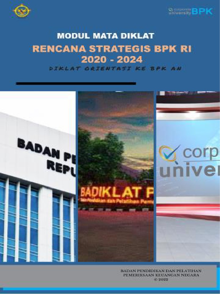 Panduan Penyelenggaraan Diklat Orientasi Ke-BPK-an: Menumbuhkan Karakter Profesional Calon ...