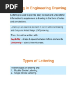 Technical Lettering - Gothic Letters | PDF