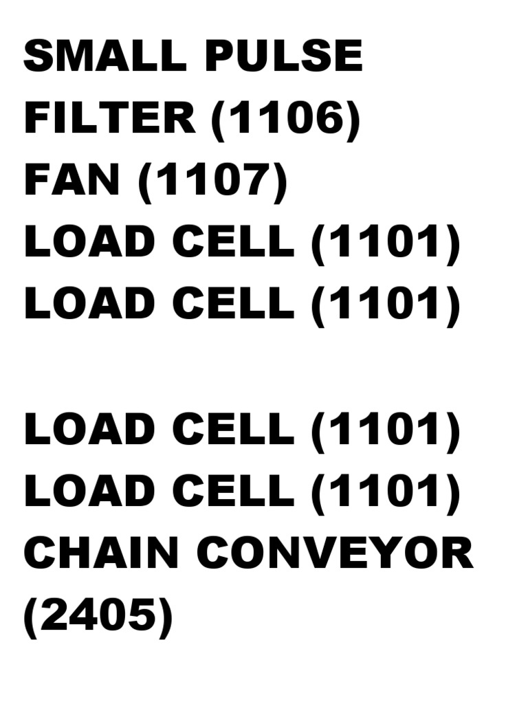 Small Pulse Filter | PDF