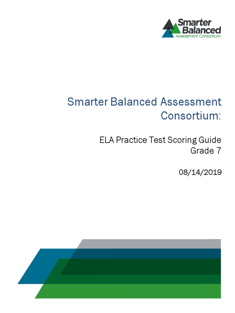 grade-7-ela-practice-test-scoring-guide | PDF | Celts | Rubric (Academic)