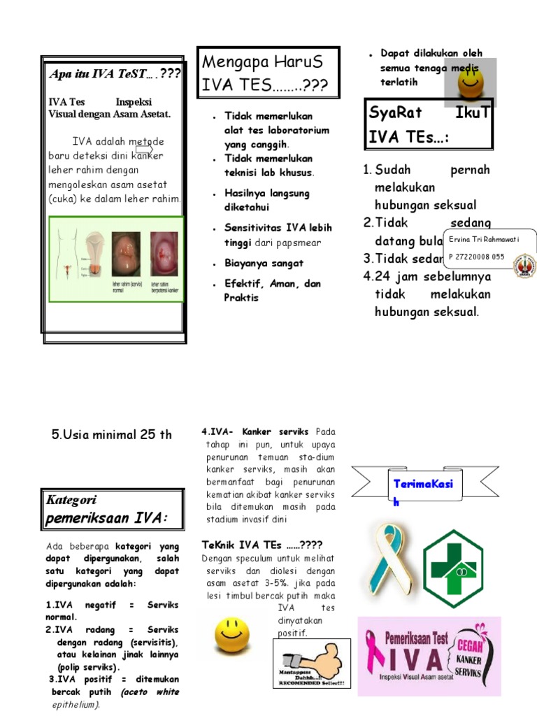 Leaflet Iva Tes | PDF