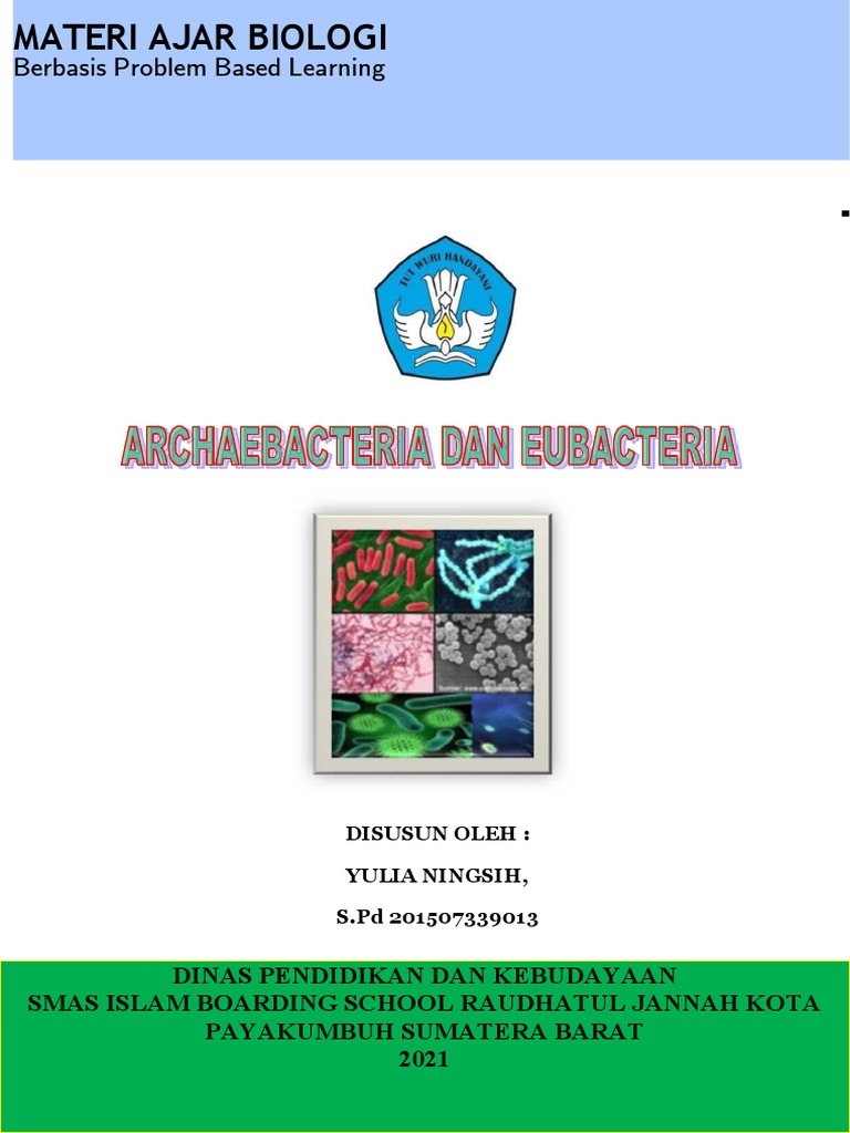 "Materi Archaebacteria & Eubacteria" | PDF | Kajian Bahasa Asing | Kesehatan Holistik