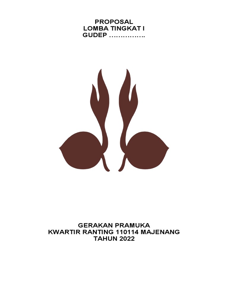 Proposal Lomba Tingkat I Pramuka 2022 | PDF